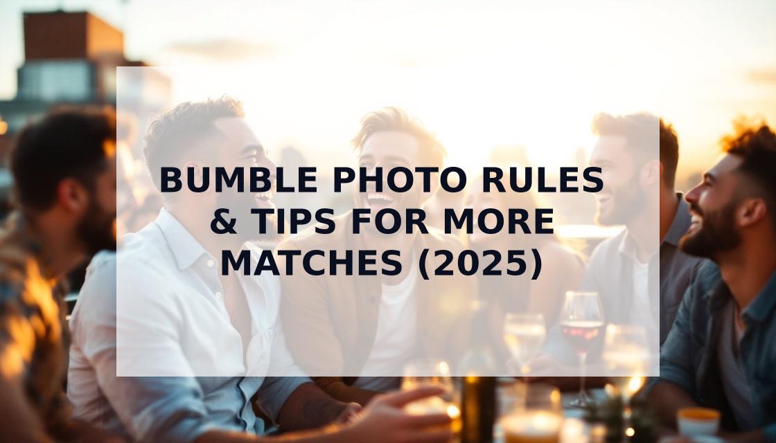 Bumble Photo Rules & Tips for More Matches (2025)