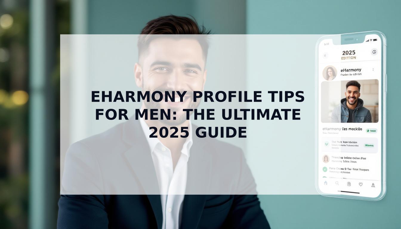 eHarmony Profile Tips for Men: The Ultimate 2025 Guide