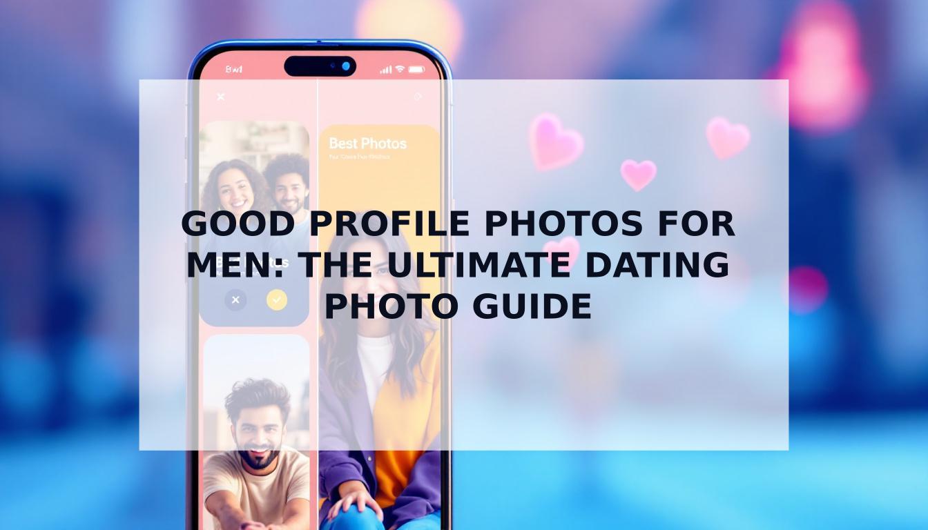 Good Profile Photos for Men: The Ultimate Dating Photo Guide