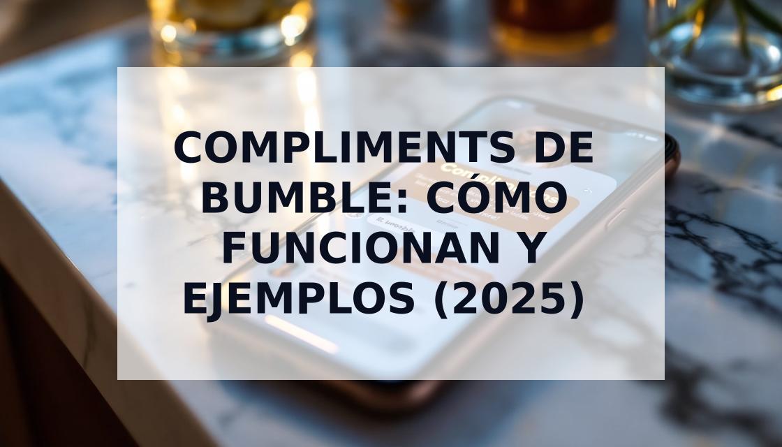Compliments de Bumble: Cómo Funcionan y Ejemplos (2025)